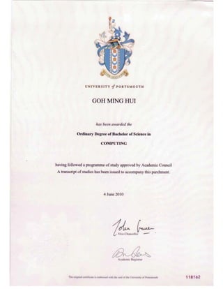 Degrees and Transcripts | PDF