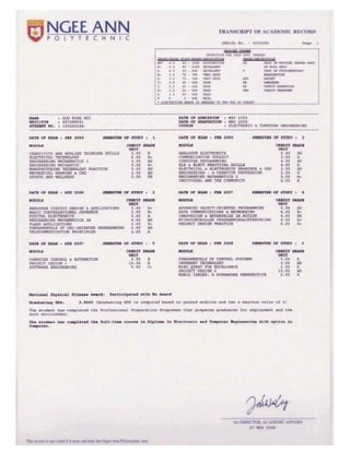 Degrees and Transcripts | PDF