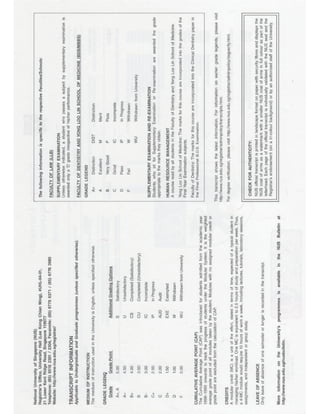 Degrees and Transcripts | PDF