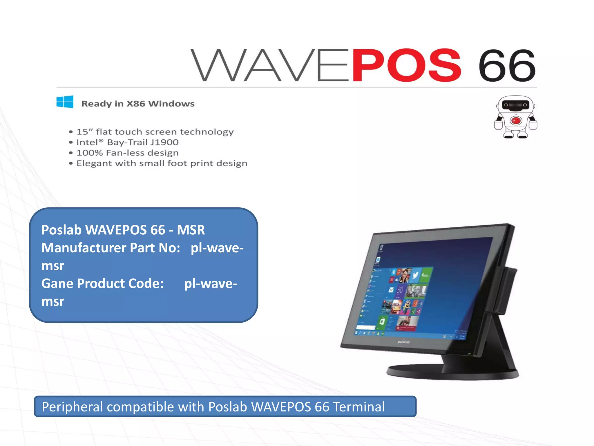 Poslab wavepos 66 msr | PPTX