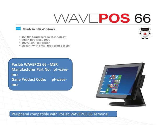 Poslab wavepos 66 msr | PPTX