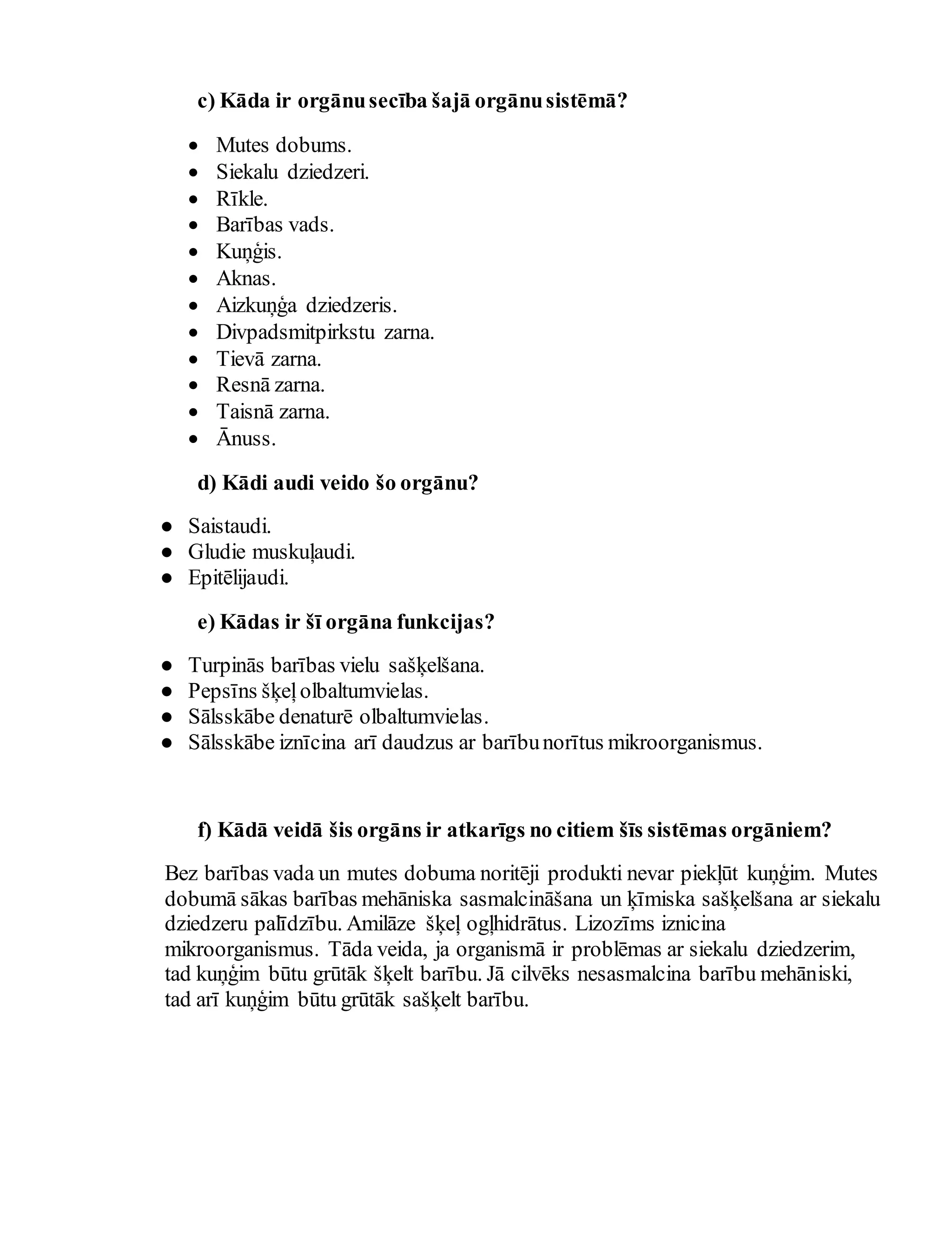 Bioloģija darba lapa | DOCX