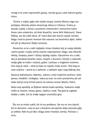 Posljednji ispracaj Zeljka Lanovica | DOCX