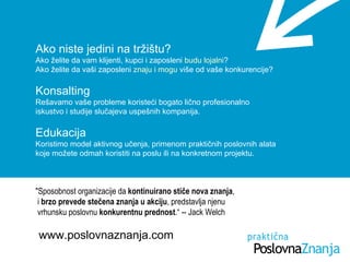 Poslovna Znanja | PPT