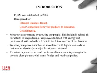 P.O.S.M credential | PPT