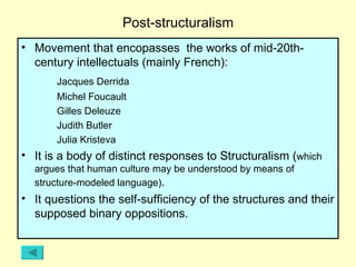 Posmodernism presentation | PPT