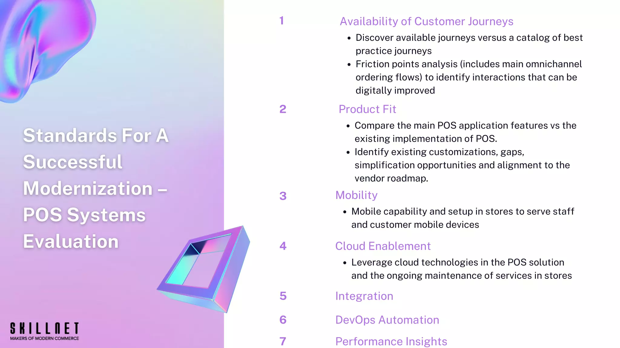 Modernizing Point of Sale Systems for Enhanced Shopping Experiences | PPT