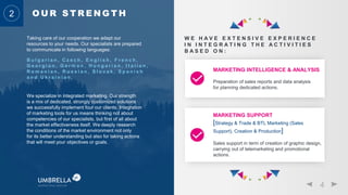 POSM Umbrella Marketing Group | PPT