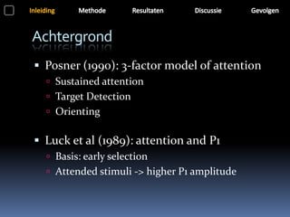 Posner task results | PPTX