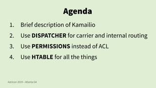 Three Ways Kamailio Can Help Your Asterisk Deployment | PPT
