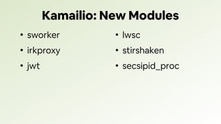 Kamailio, FreeSWITCH, and You | PDF | Computer Software and Applications | Computing
