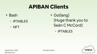 Protect Kamailio Against DoS Attacks With APIBan | PDF