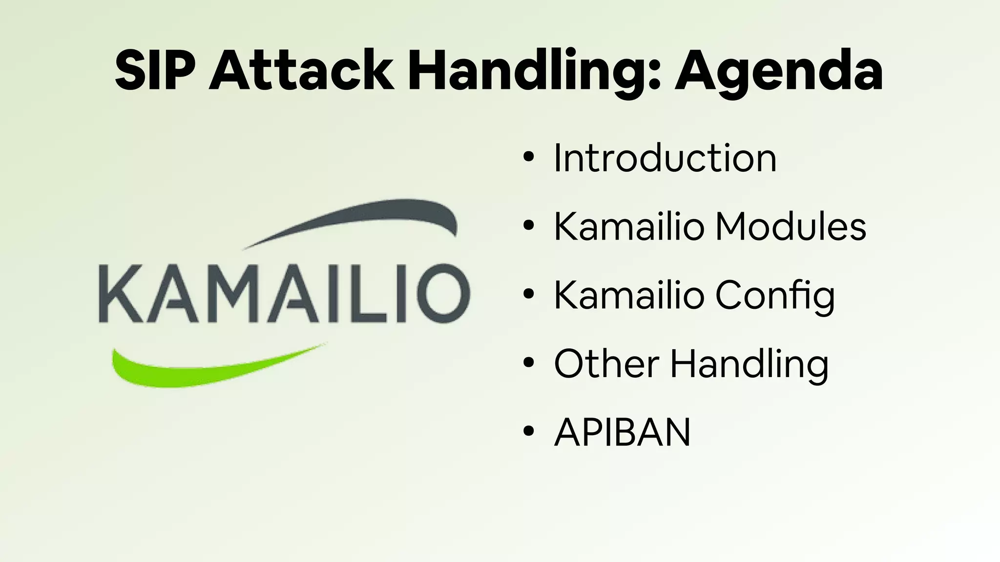 SIP Attack Handling (Kamailio World 2021) | PDF