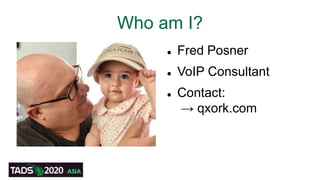 Introduction to Kamailio (TADSummit 2020 Asia) | PPTX