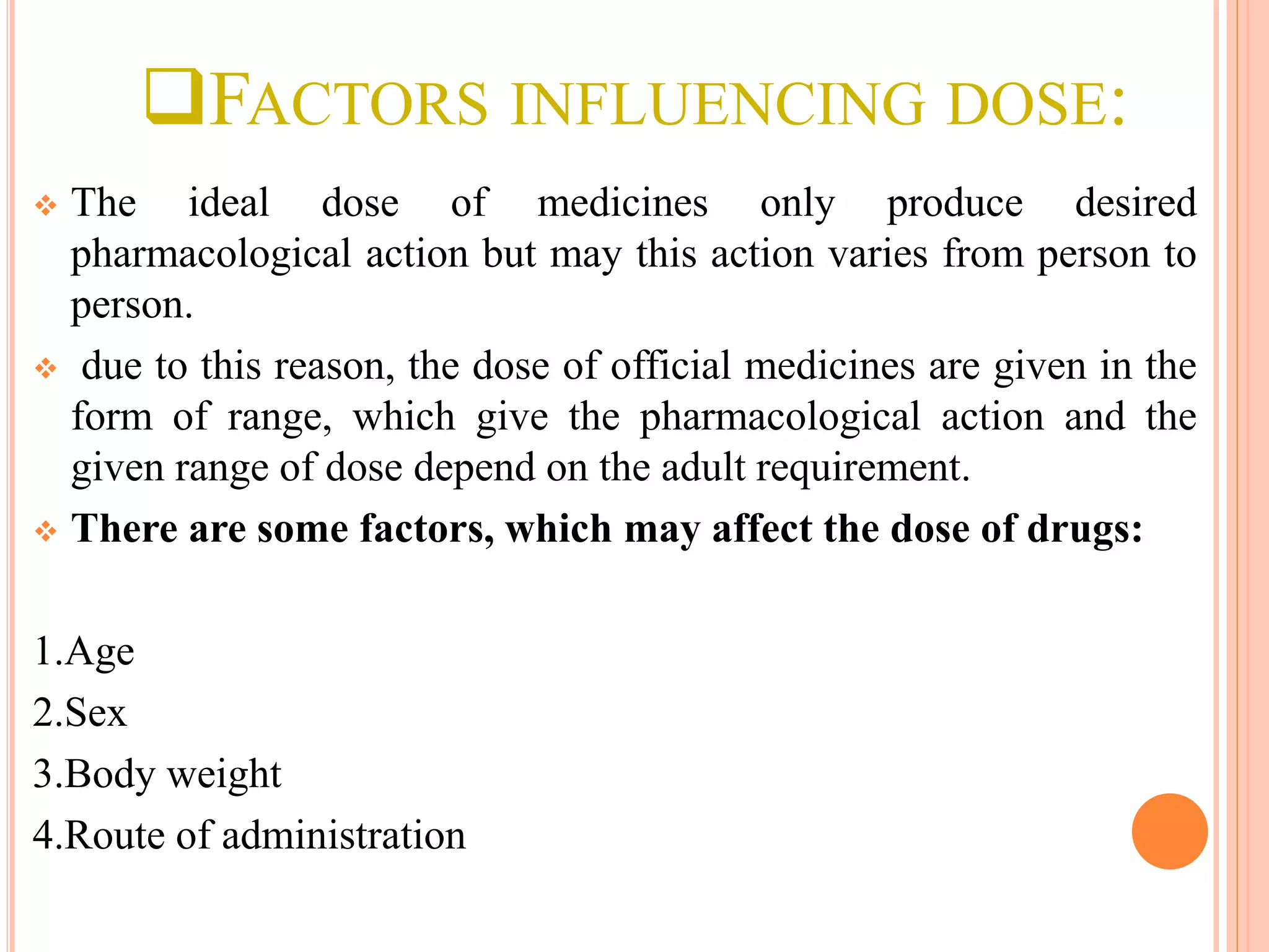 Posology | PPTX | Endocrine and Metabolic Diseases | Diseases and ...