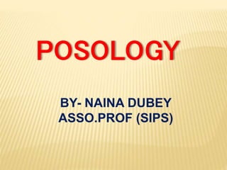 Posology | PPTX