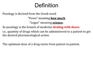 POSOLOGY.pptx