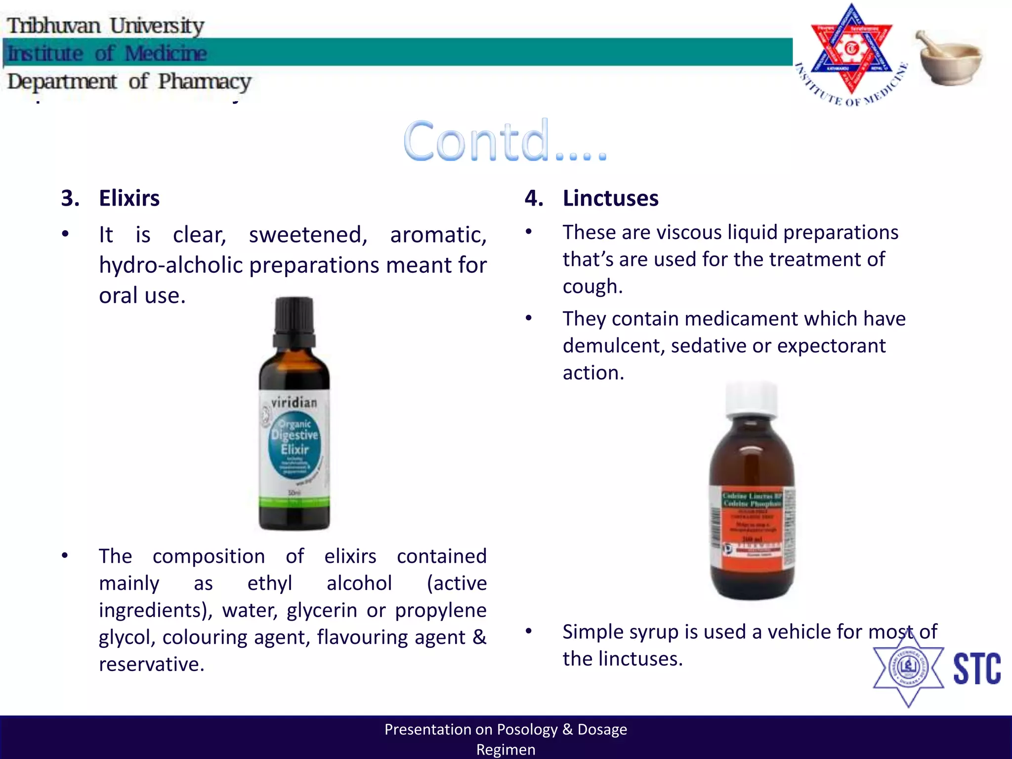 Posology and dosage regimen | PPT