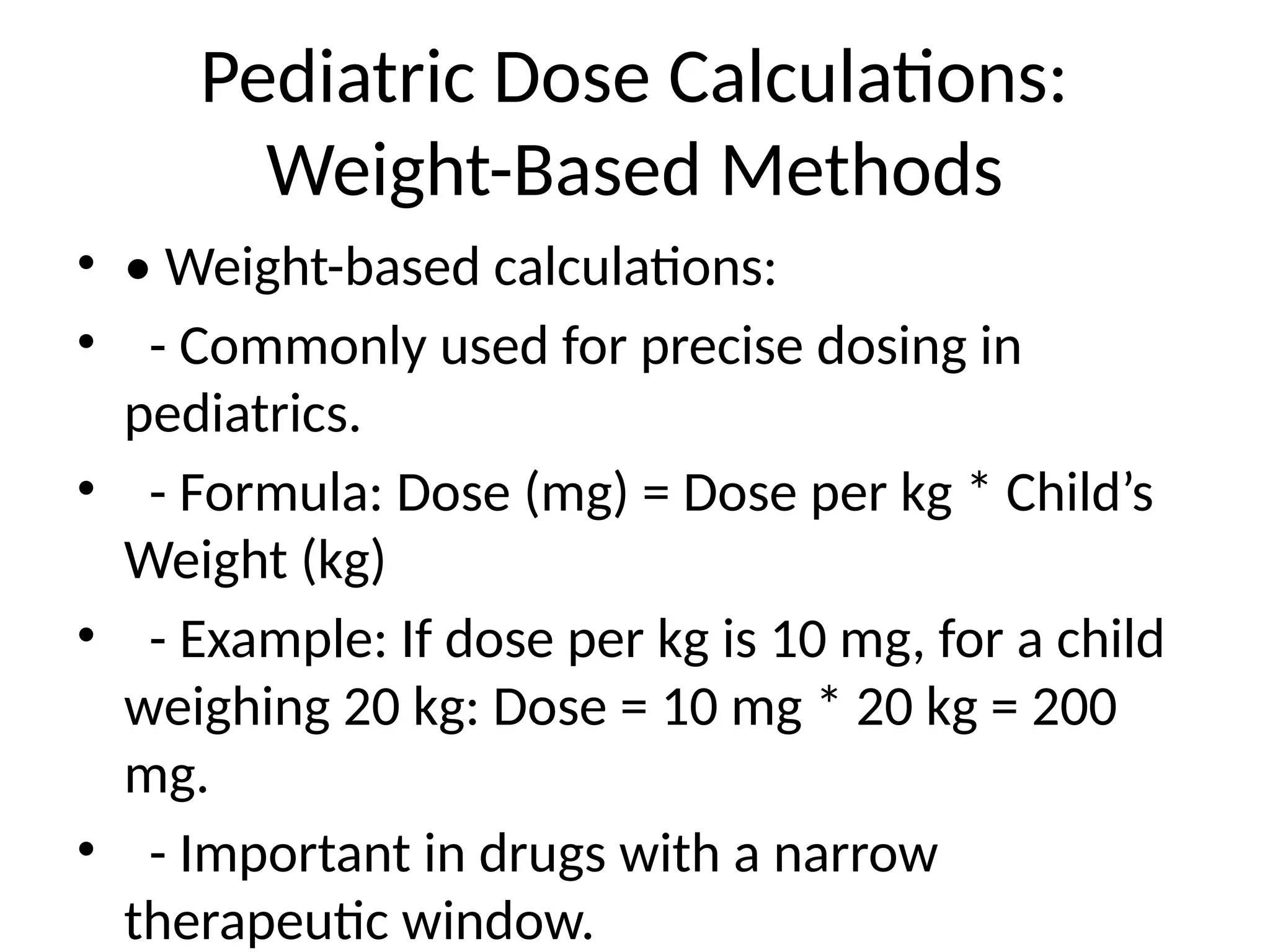 Posology_Presentation_Detailed_Pediatric_Factors_Pharmaceutics_I.pptx
