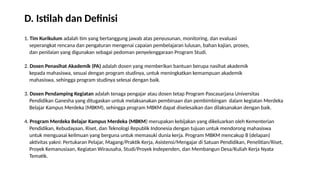 PENGELOLAAN MERDEKA BELAJAR KAMPUS MERDEKA (MBKM).pptx