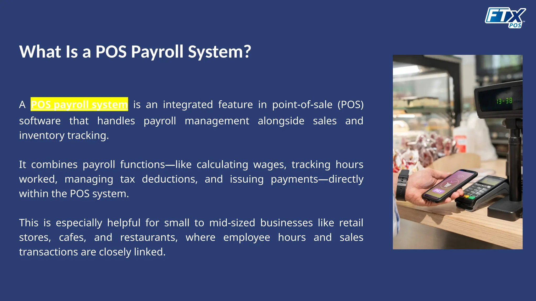 POS Payroll System: Streamline Employee Payments and Management | PPTX