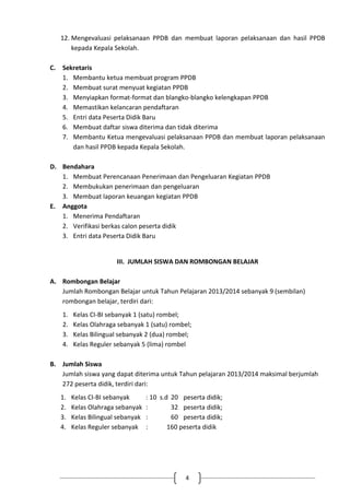 Pos ppdb 2013 refisi | PDF