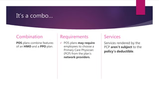 Point of Service Healthcare Plan | PPTX