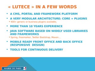 THE CITY OF PARIS AND OPEN SOURCE SOFTWARE | PPT