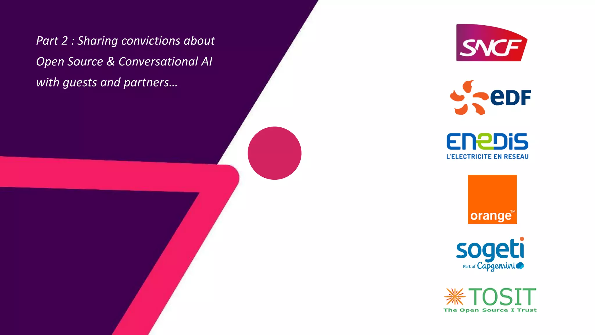 Conversational AI & Open Source #OSSPARIS19 | PDF | Internet | Computing