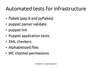 Tools for Open Source Systems Administration | PPT