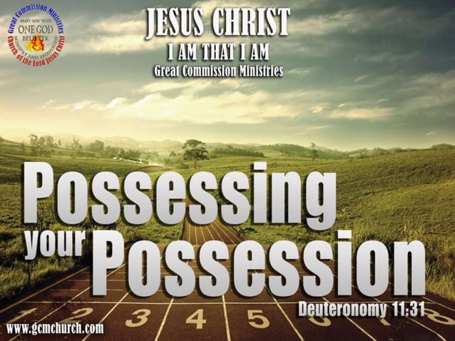 Possessing your possession | PPTX | Christianity | Religion & Spirituality