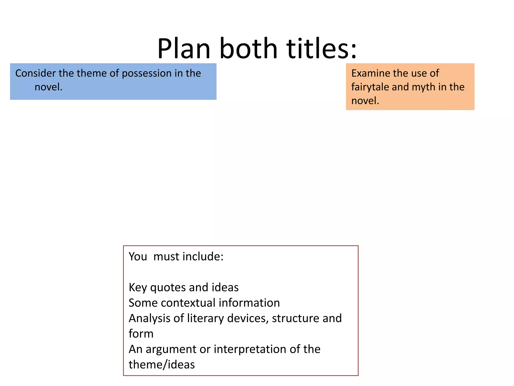 Possession coursework | PPTX