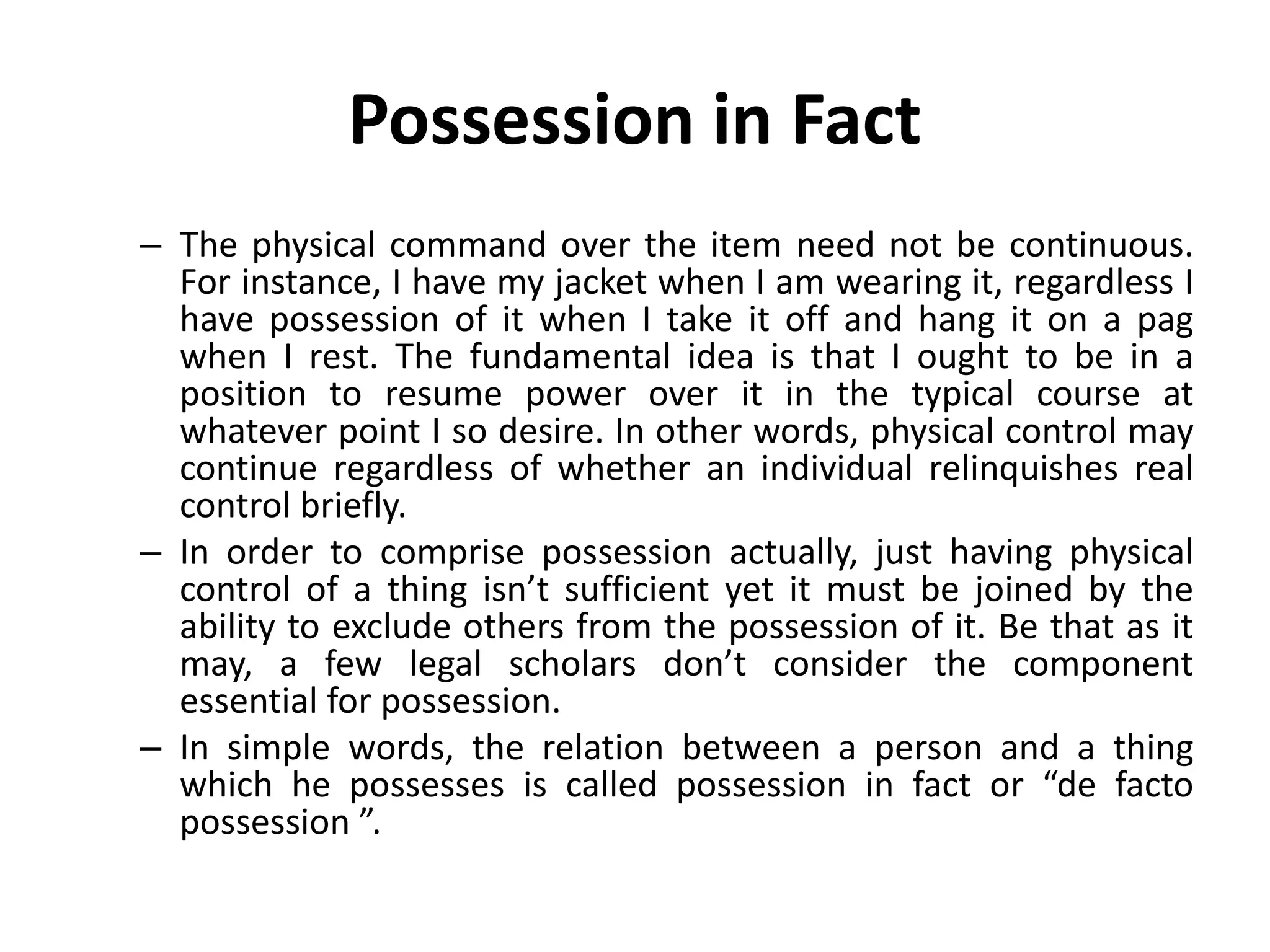 Possession & OWNERSHIP.pptx