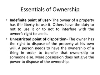 Possession & OWNERSHIP.pptx