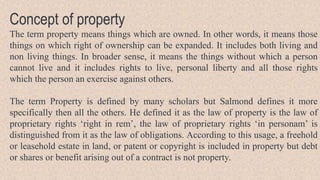 possession, ownership. bhkkkjhhhhbbbbbbg | PPTX | Law