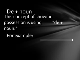 Possessive adjectives | PPT