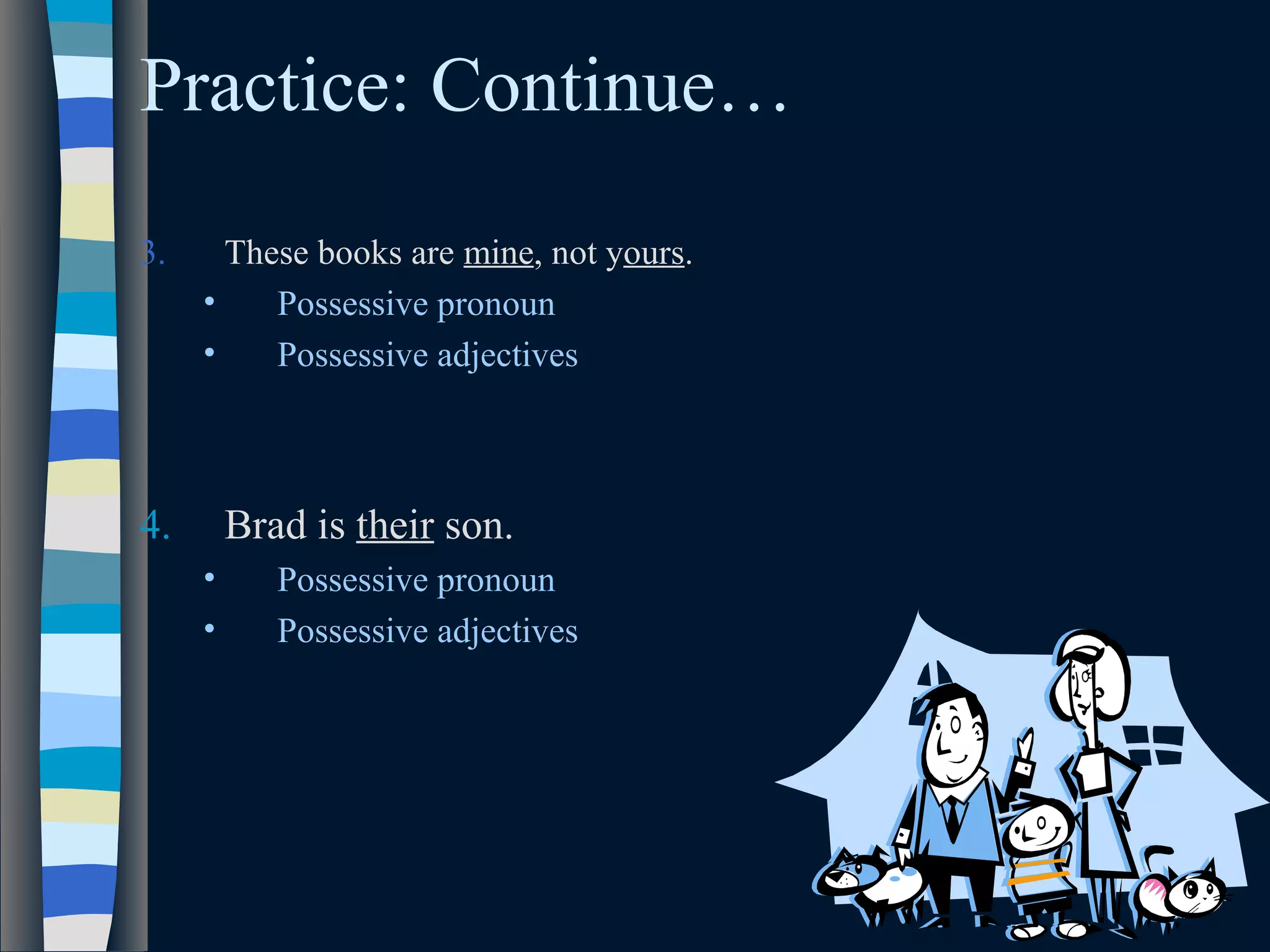 Possessive adjectives &-pronouns | PPT
