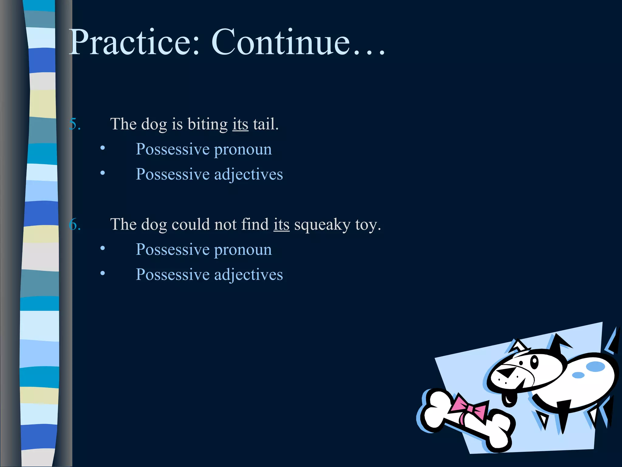 Possessive adjectives &-pronouns | PPT