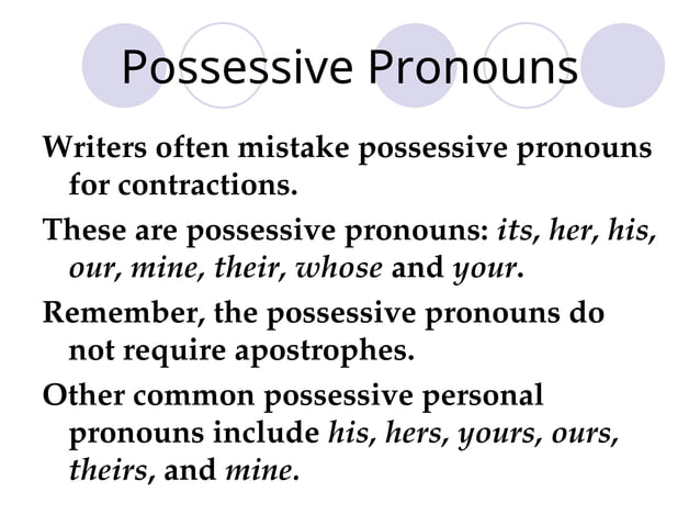Possessive-Pronouns-vs-contractions--90.ppt