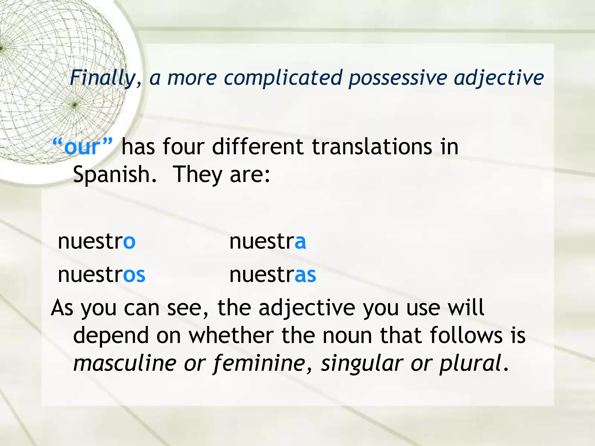 Possessive Adjectives.ppt