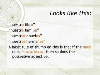 Possessive Adjectives.ppt