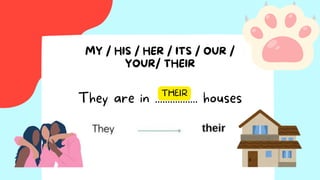 Possessive adjectives, en inglés con todos | PDF