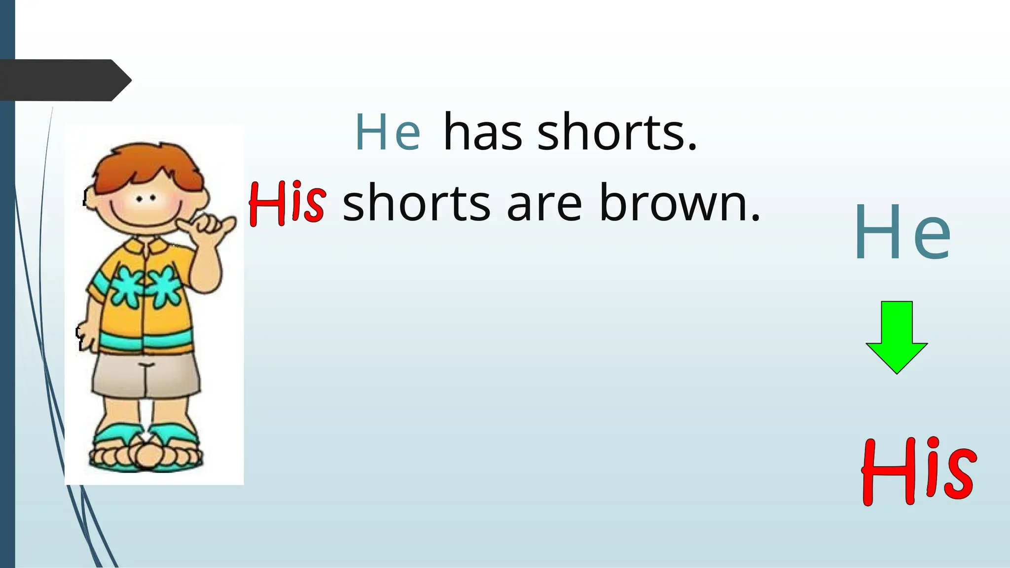 POSSESSIVE ADJECTIVES................................ | PPTX