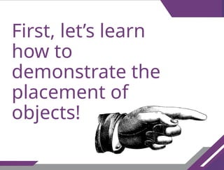 POSSESSIVE AND OBJECTIVE PRONOUNS ENGLISH | PPTX