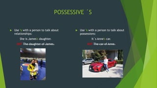 Possessive apostrophe s | PPTX