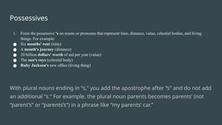 POSSESSIVE CASES AND COMPOUND NOUNS.pptx