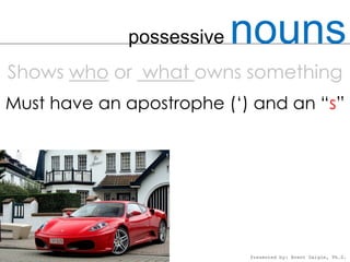 Possessive Nouns | PDF
