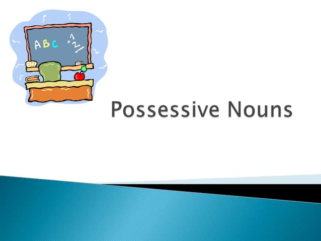 Possessive nouns | PPTX