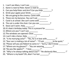 Possessive pronoun | PPTX