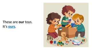 English possessive pronouns for all the grades from primary one until ...